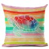 Colorful Turtle Cushion Cover - Passport Ocean