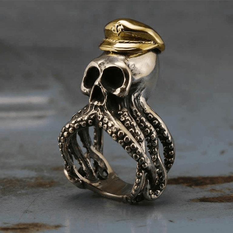"Kraken" Mens Octopus Ring - Passport Ocean