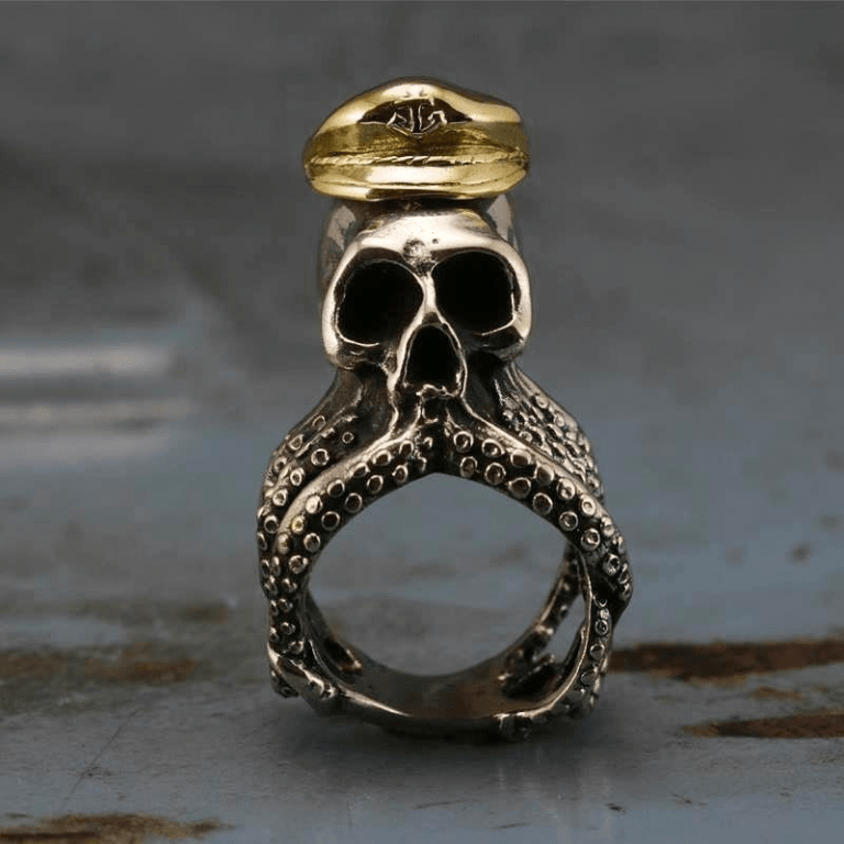 "Kraken" Mens Octopus Ring - Passport Ocean