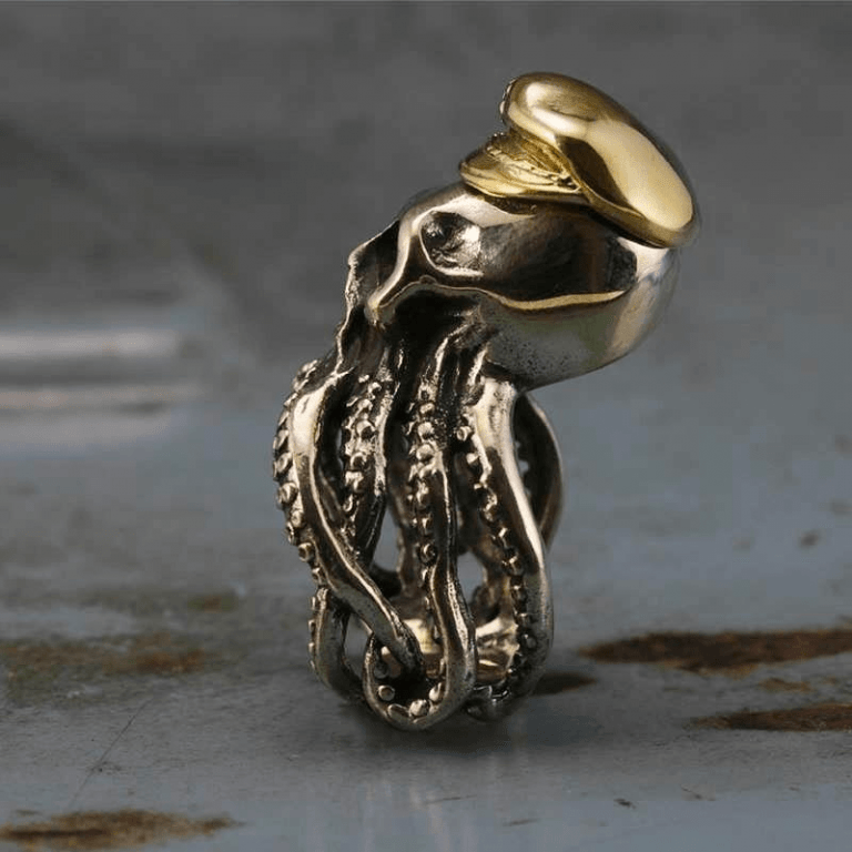"Kraken" Mens Octopus Ring - Passport Ocean