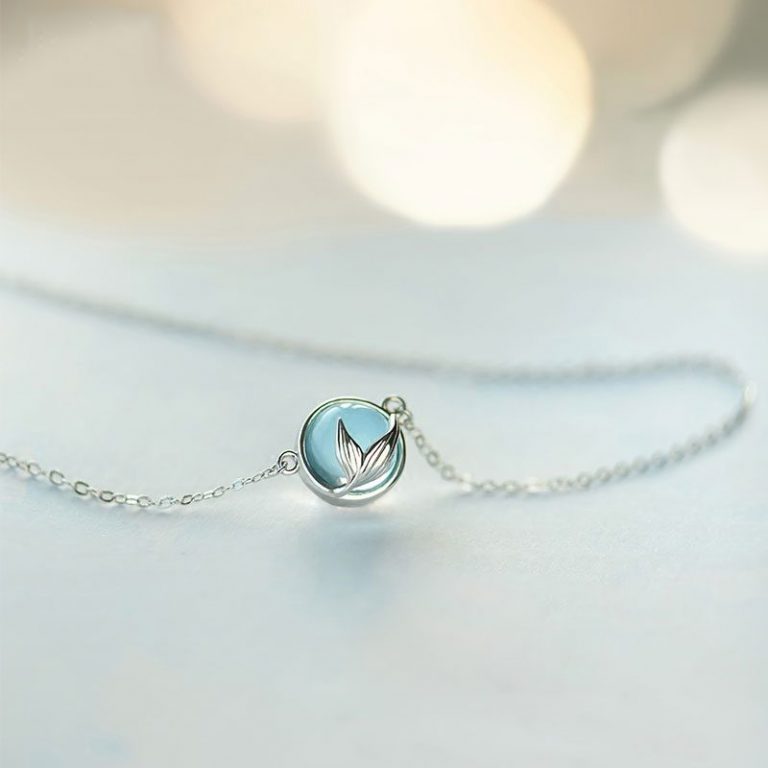 Mermaid Crystal Necklace - Passport Ocean