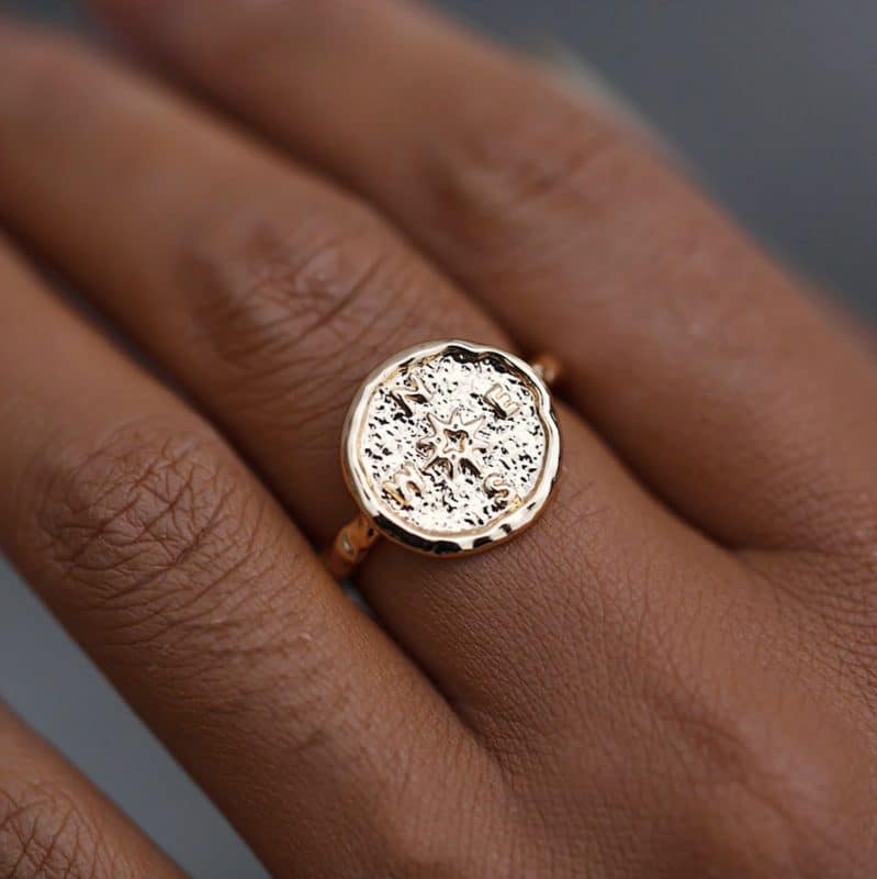 Compass Ring - Passport Ocean