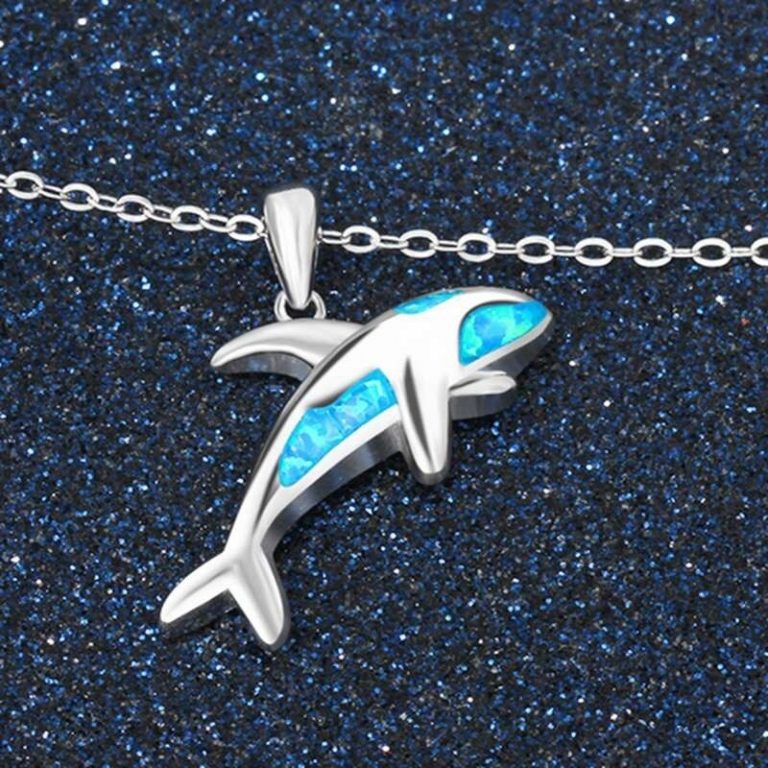 Opal Orca Necklace - Passport Ocean